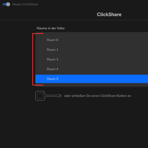 Clickshare Erklärung Windows - Hotel Zeitgeist Vienna
